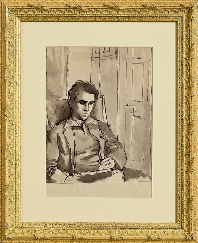 Tom Carr | Reading the Paper | MutualArt