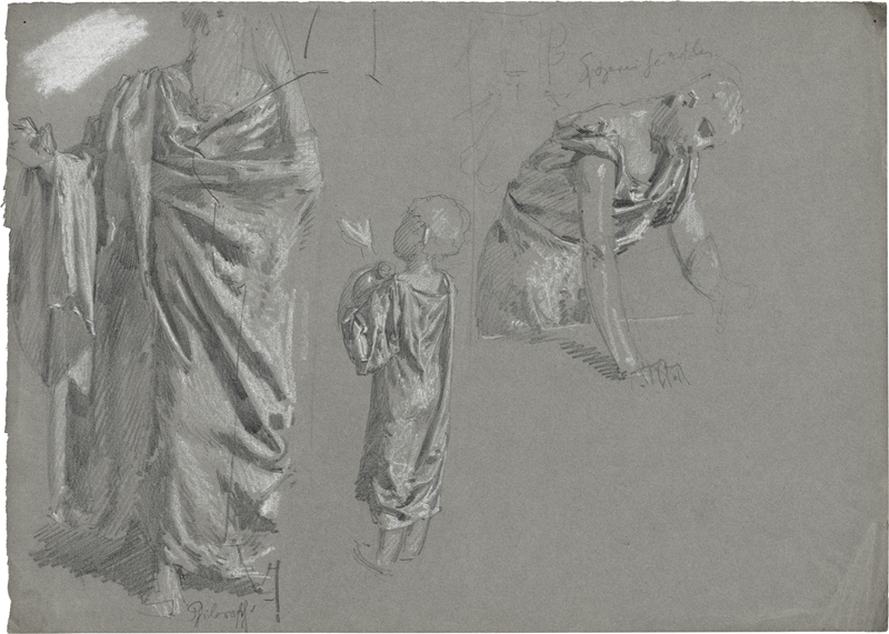 Alexander Rothaug | Gewandstudien | MutualArt