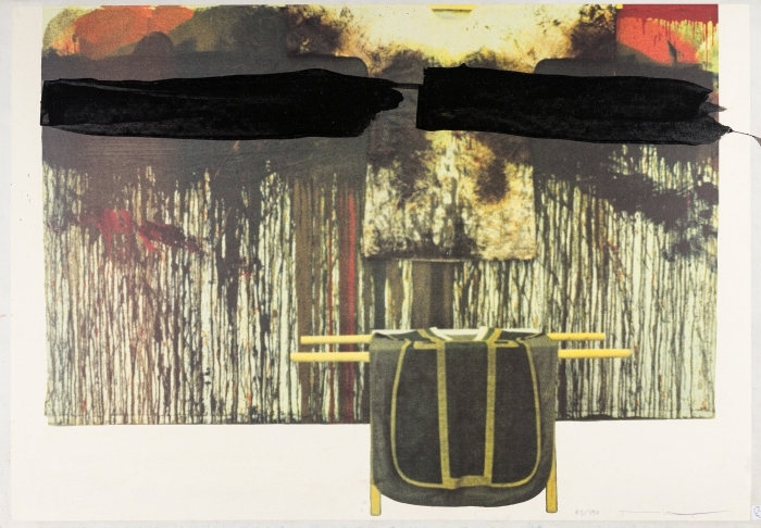 Hermann Nitsch | Revised lithograph from the series Domus Jani | MutualArt