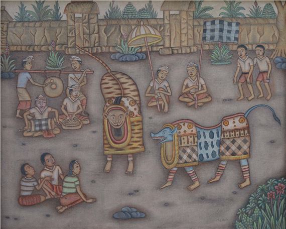 I Dewa Putu Mokoh | Barong Dance Performance (2000) | MutualArt