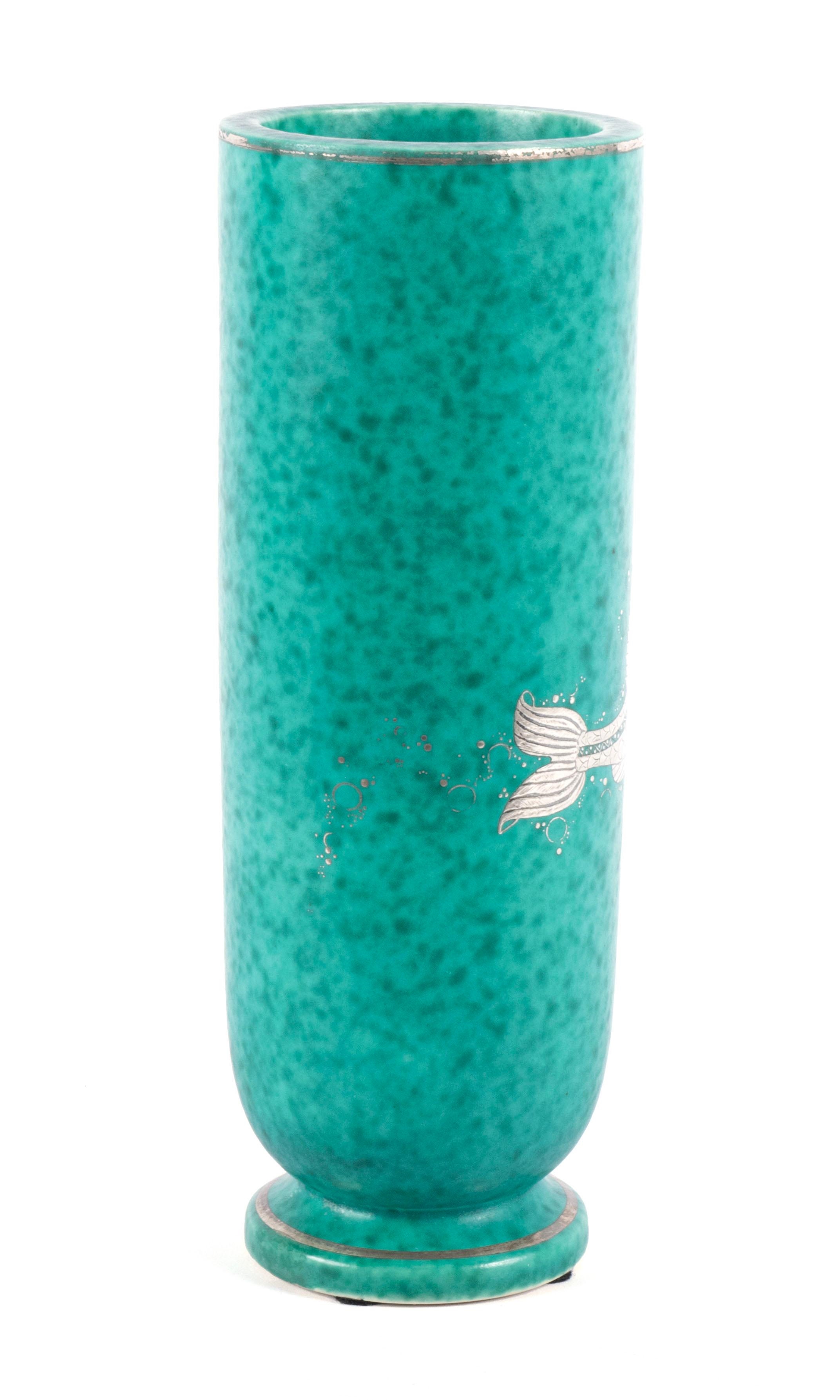 Wilhelm Kåge | FISH VASE (1940s) | MutualArt