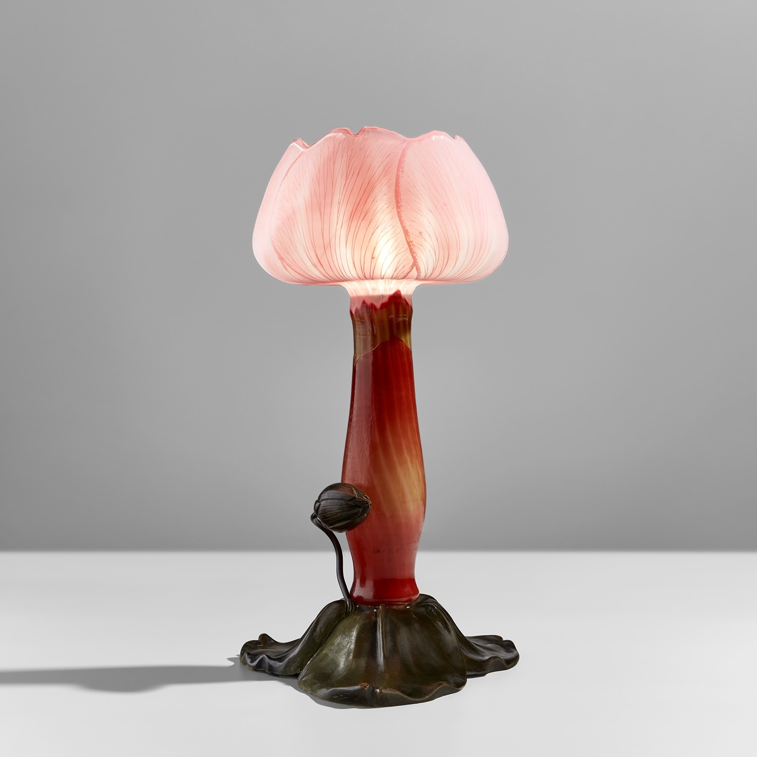 Emile Gallé | Lotus table lamp (Circa 1900) | MutualArt