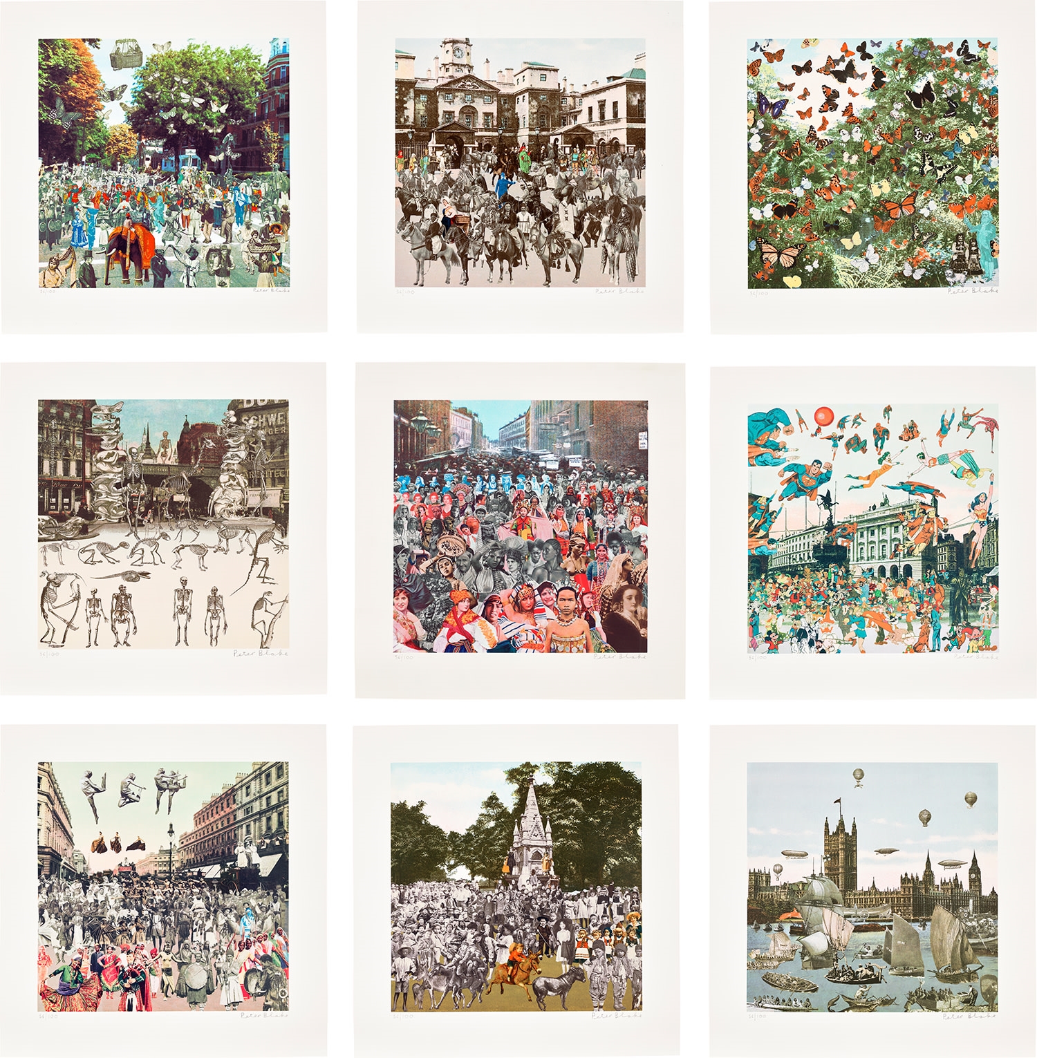 Peter Blake | Eiffel Tower (2010) | MutualArt