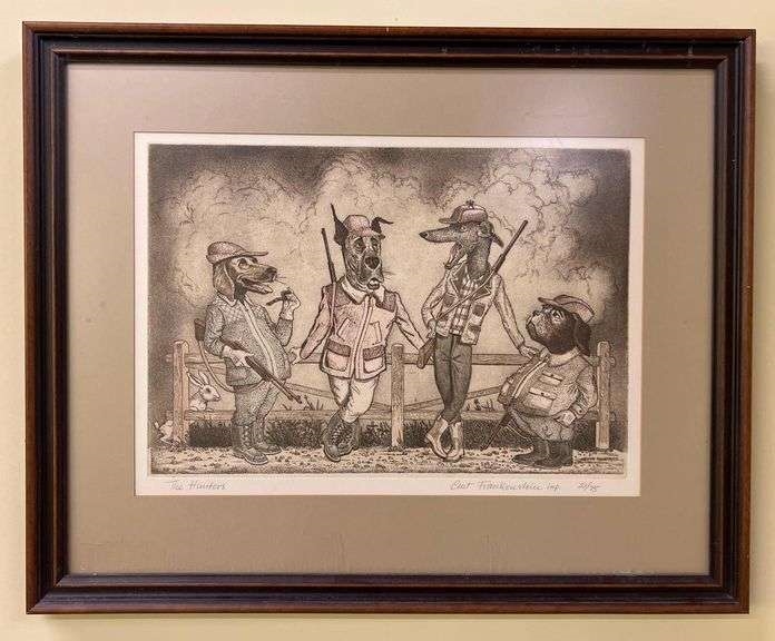 Curt Frankenstein | The Hunters Limited Edition Signed Print by Curt ...