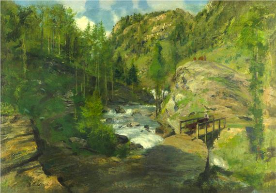 Marco Calderini | Alle falde del Gran Paradiso | MutualArt