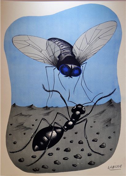Félix Labisse | The fly and the ant (1966) | MutualArt