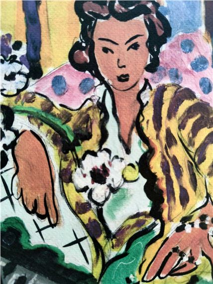 Henri Matisse | Yellow Odalisque | MutualArt
