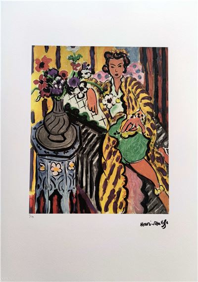 Henri Matisse | Yellow Odalisque | MutualArt