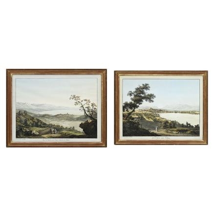 Jean-Antoine Linck | Vue de Genève, prise depuis Saconex en Savoie ...