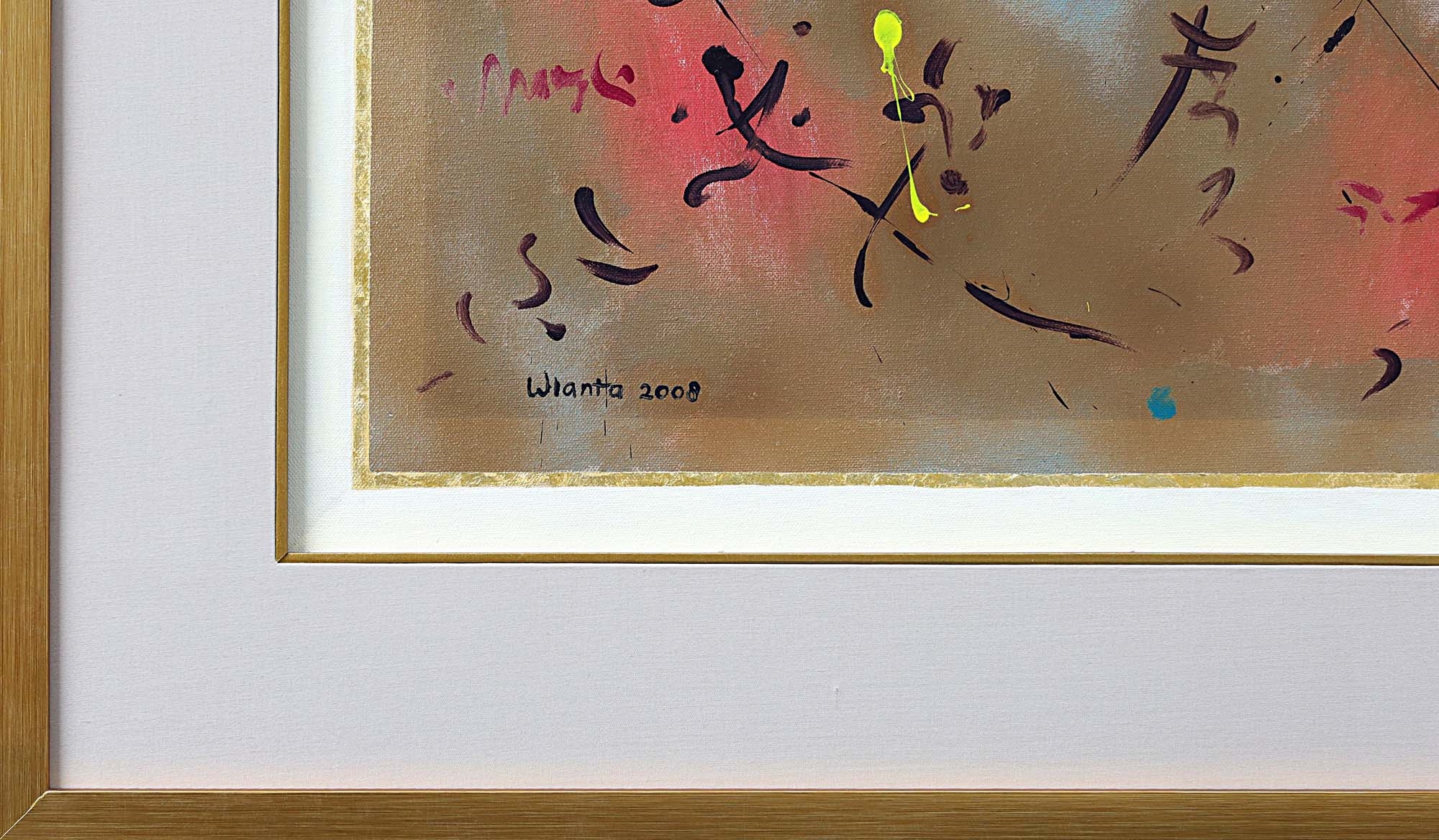 Made Wianta | Calligraphy Poems on Rainbow, 2008 (2008) | MutualArt