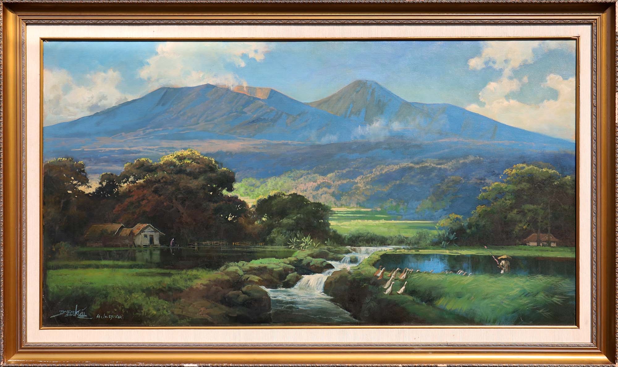 Basoeki Abdullah | Gunung Gede Pangrango, 1987 (1987) | MutualArt