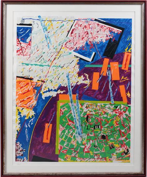 Nancy Graves | AIR AND SPACE MUSEUM POSTER, 1976 (1976) | MutualArt