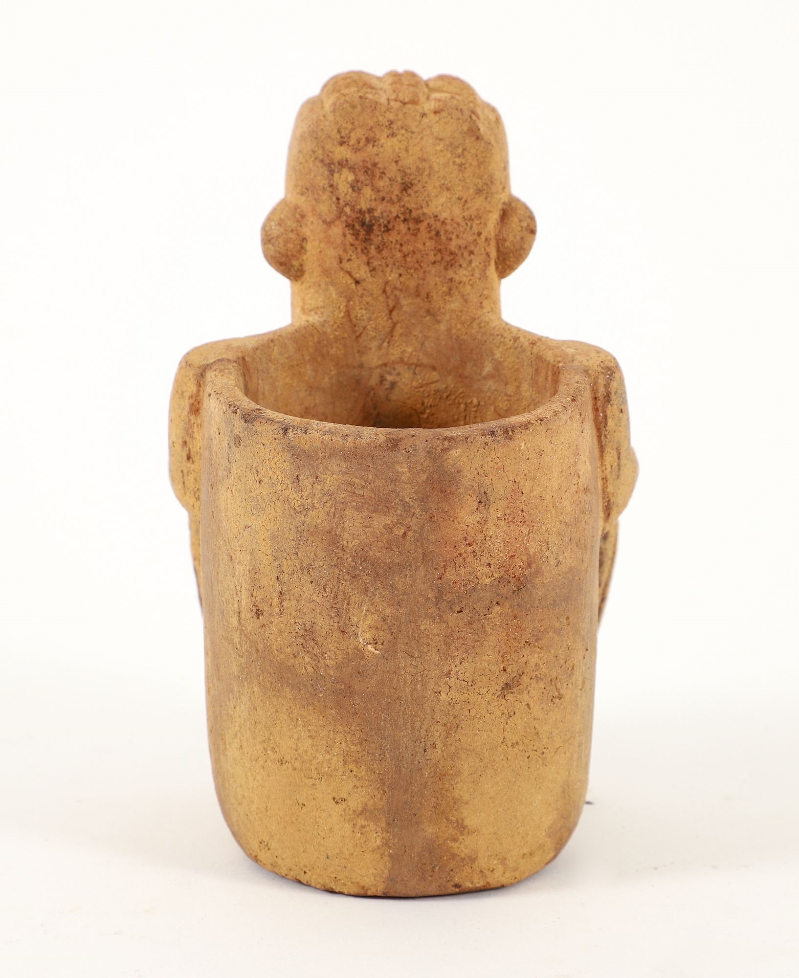 Colombian School | Pre-Columbian Calima Jaguar Cargador Vessel | MutualArt