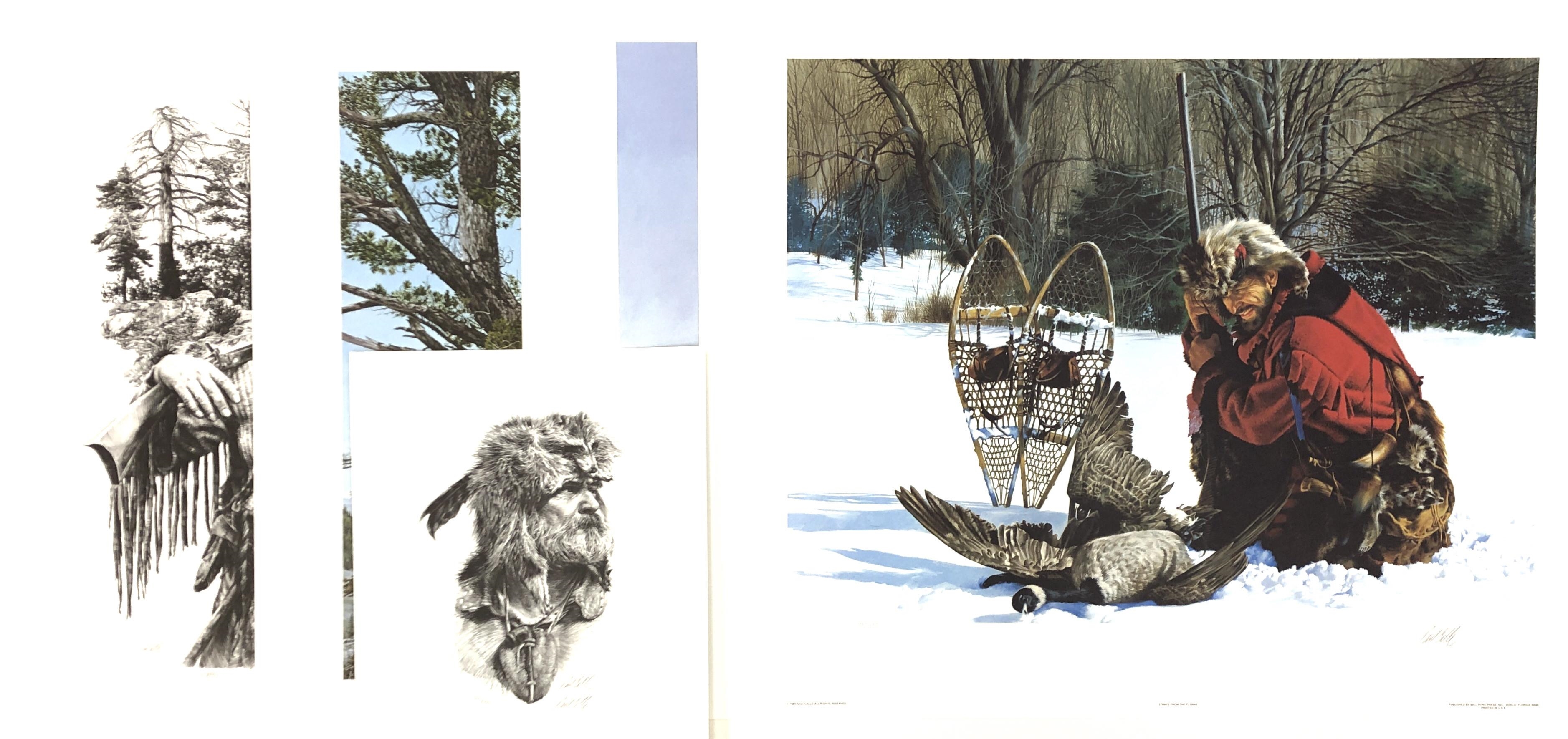 Paul Calle | Free Trappers Study, Strays From The Fly Away, One With ...