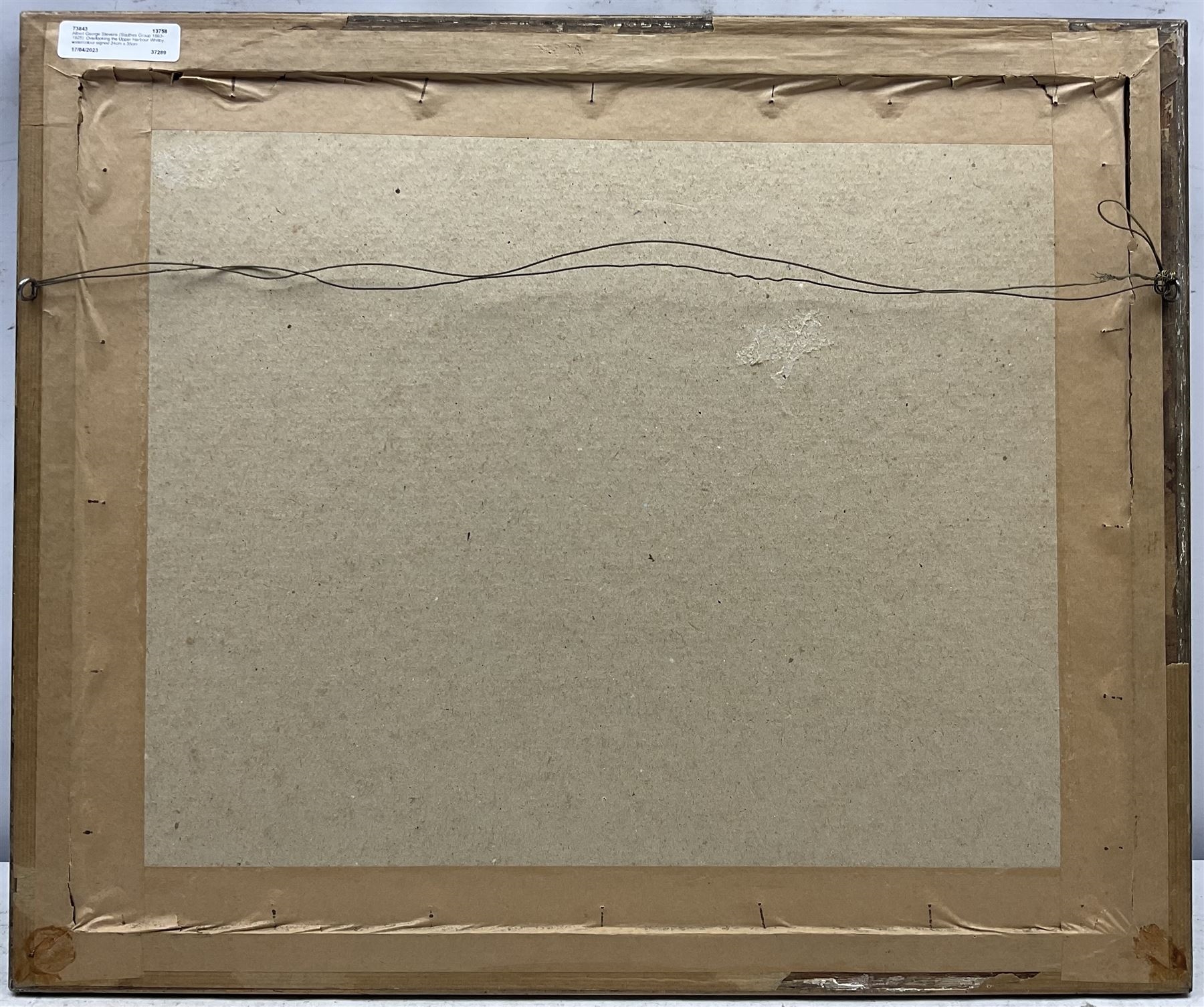 Albert George Stevens | Overlooking Whitehall and the Upper Harbour ...