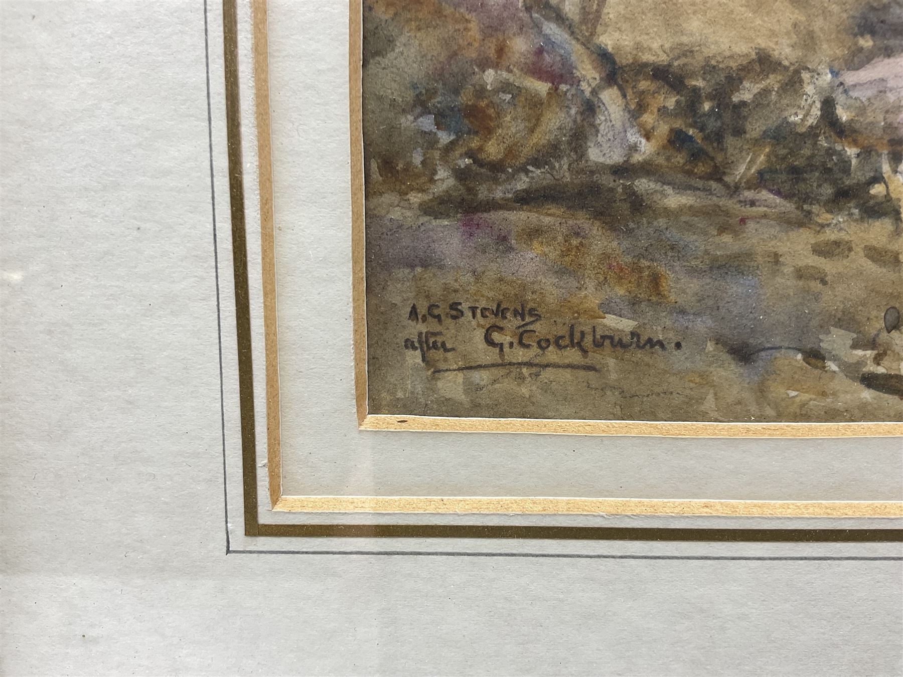 Albert George Stevens | Overlooking Whitehall and the Upper Harbour ...