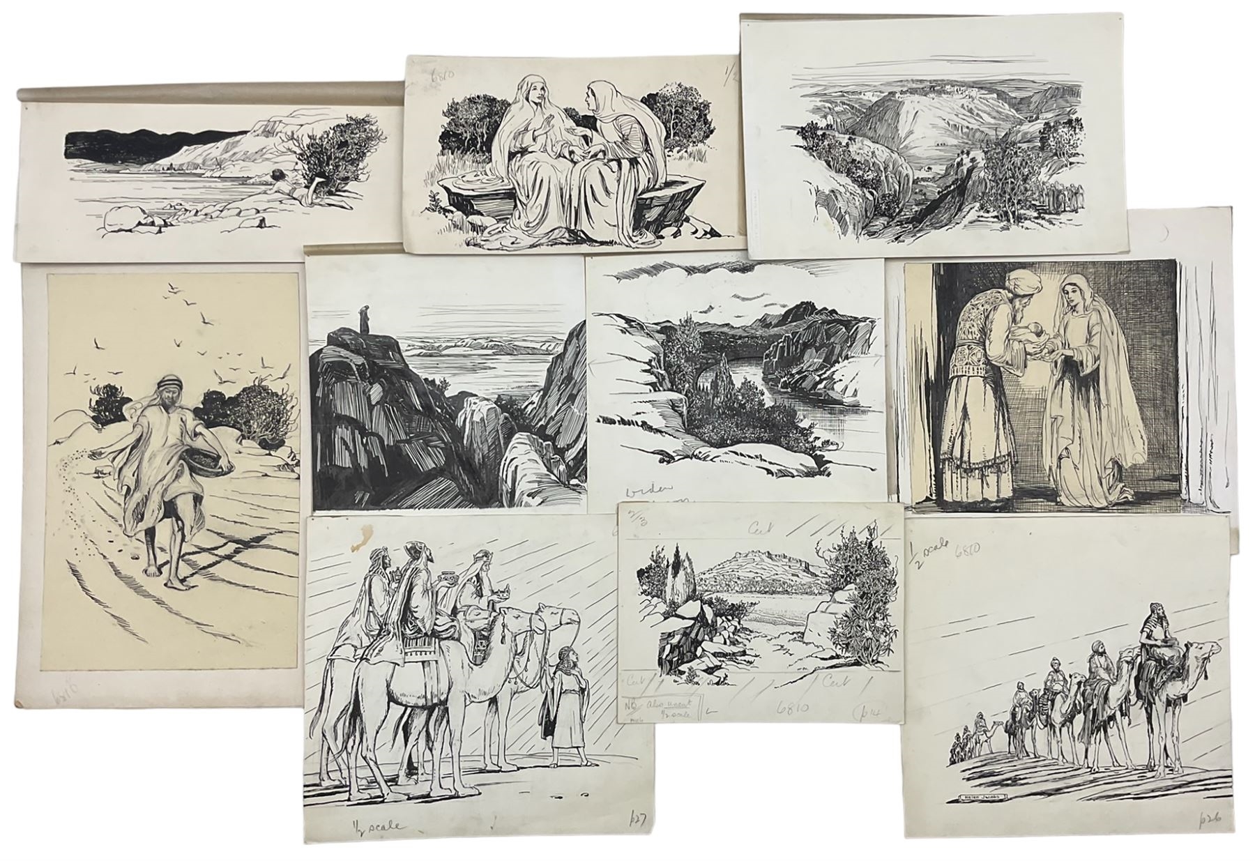 Helen Jacobs | 'Jesus in Palestine' (1948) | MutualArt