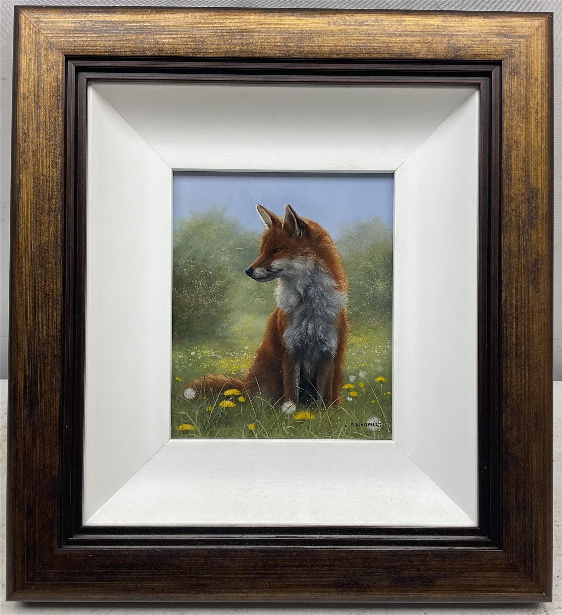Carl Andrew Whitfield | 'Fox in Meadow' | MutualArt