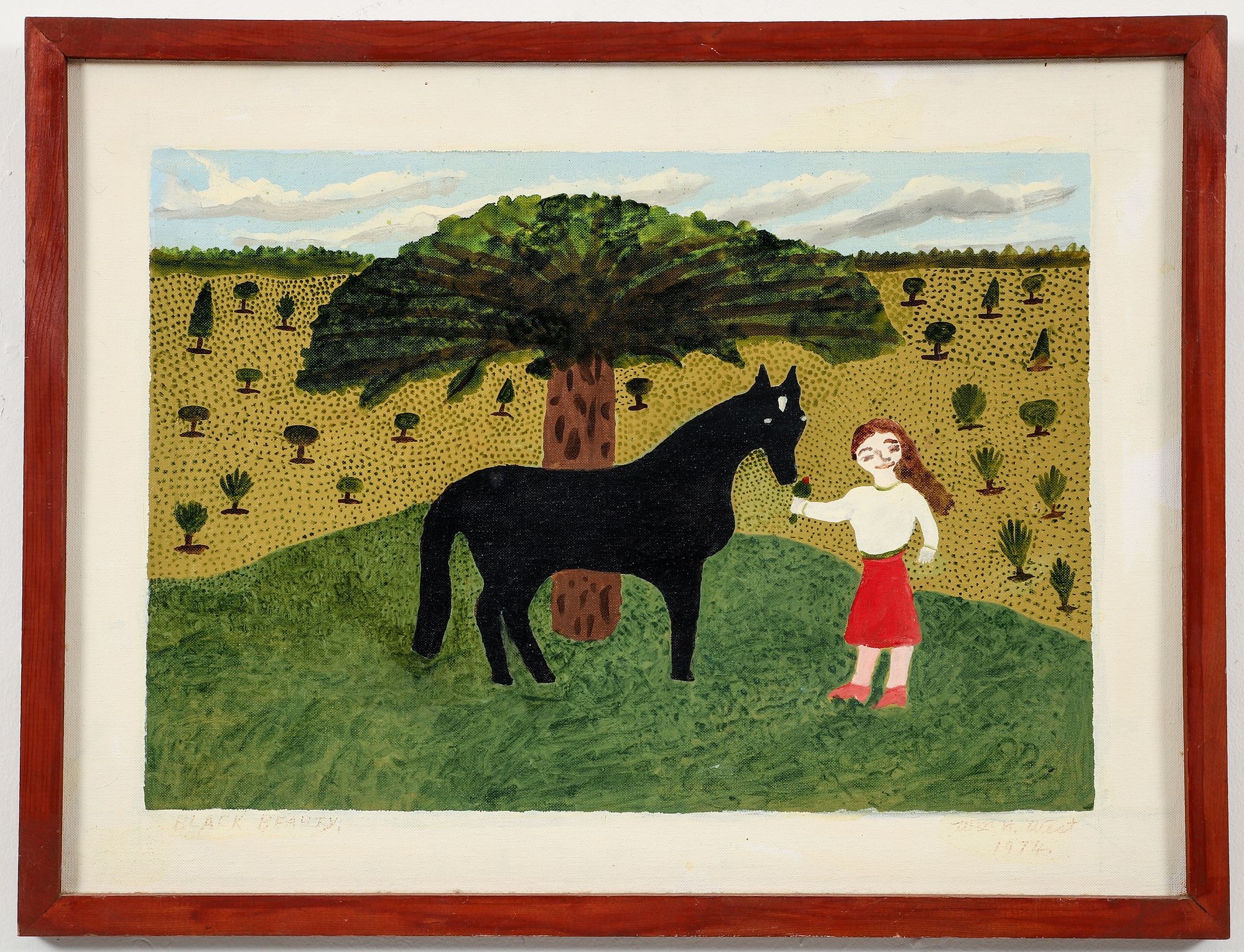 William H. West | Black Beauty (1974) | MutualArt
