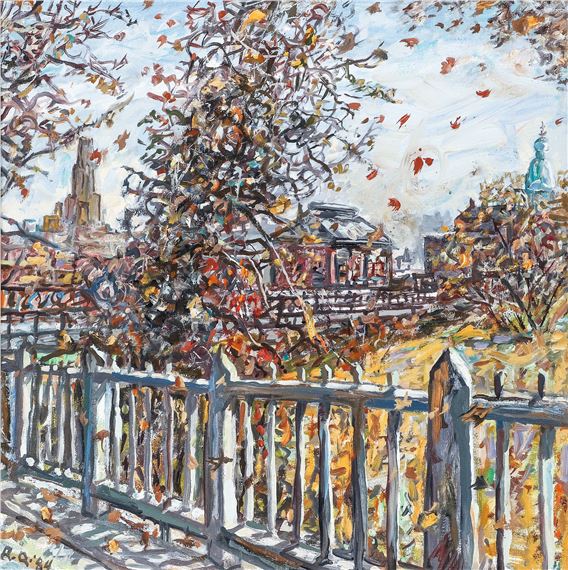 Robert Qualters | Fall Southside (1984) | MutualArt