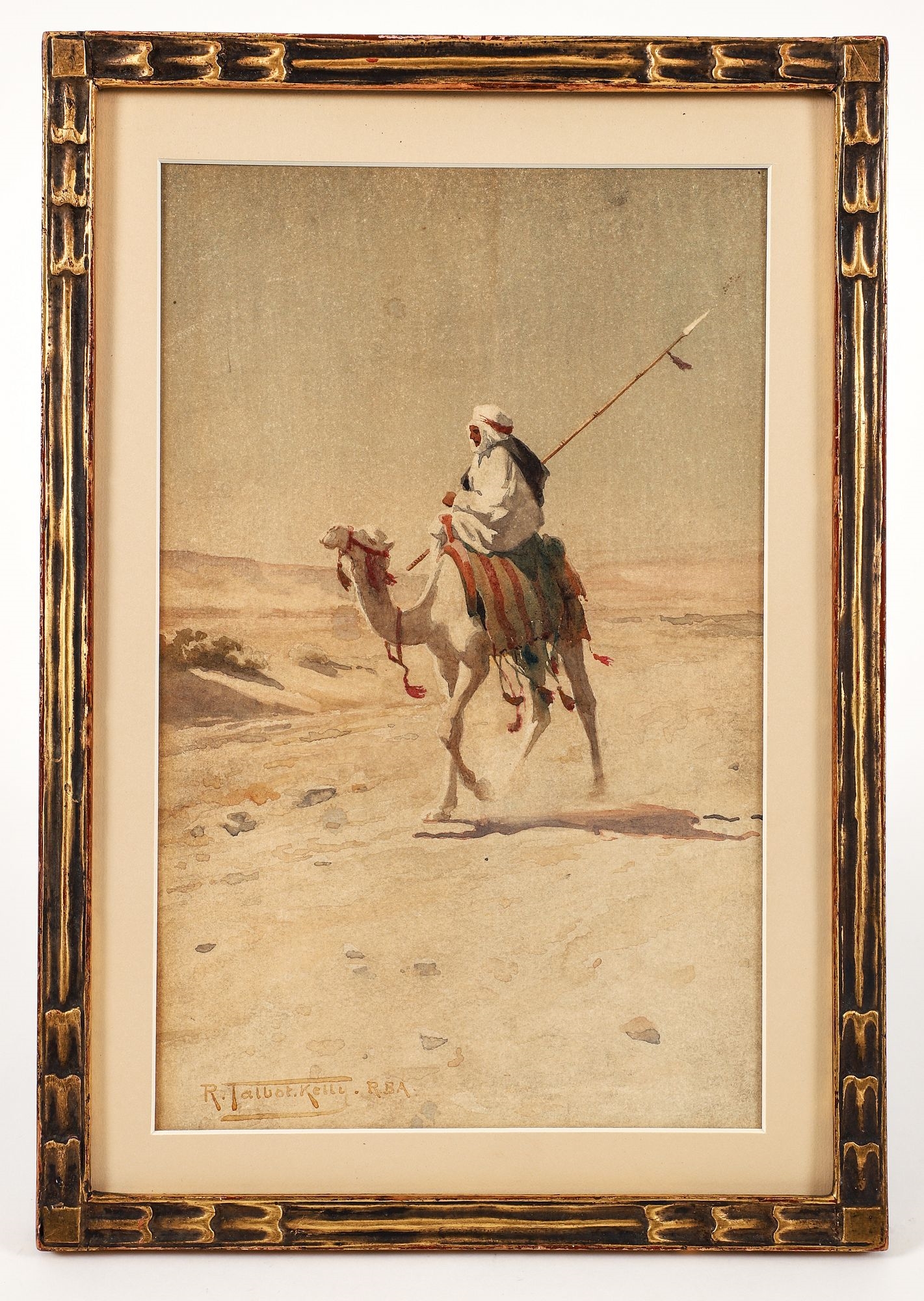 Robert George Talbot Kelly | Man on Camelback (1892) | MutualArt