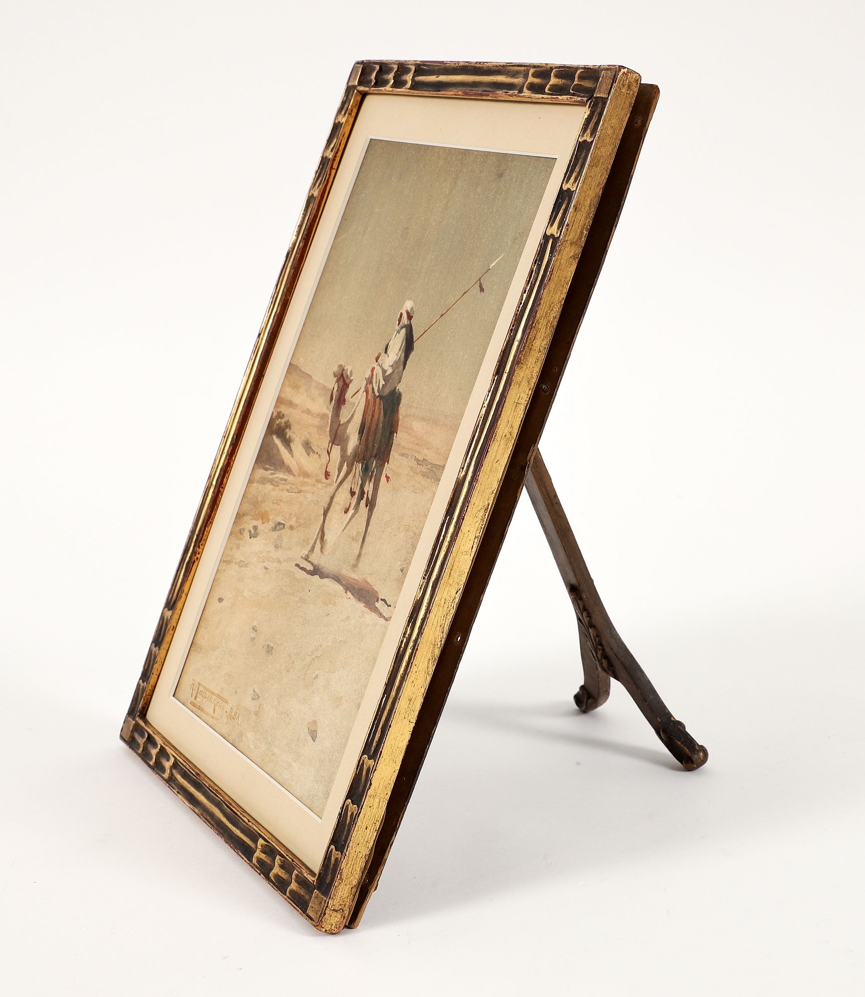 Robert George Talbot Kelly | Man on Camelback (1892) | MutualArt