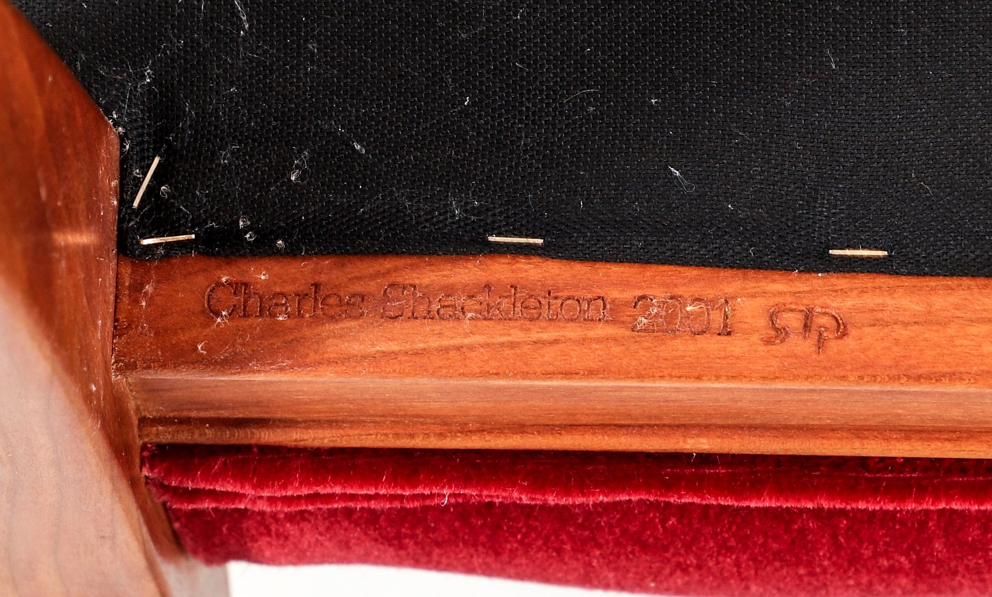 Charles Shackleton | 10 Charles Shackleton Cherry Dining Chairs Red ...