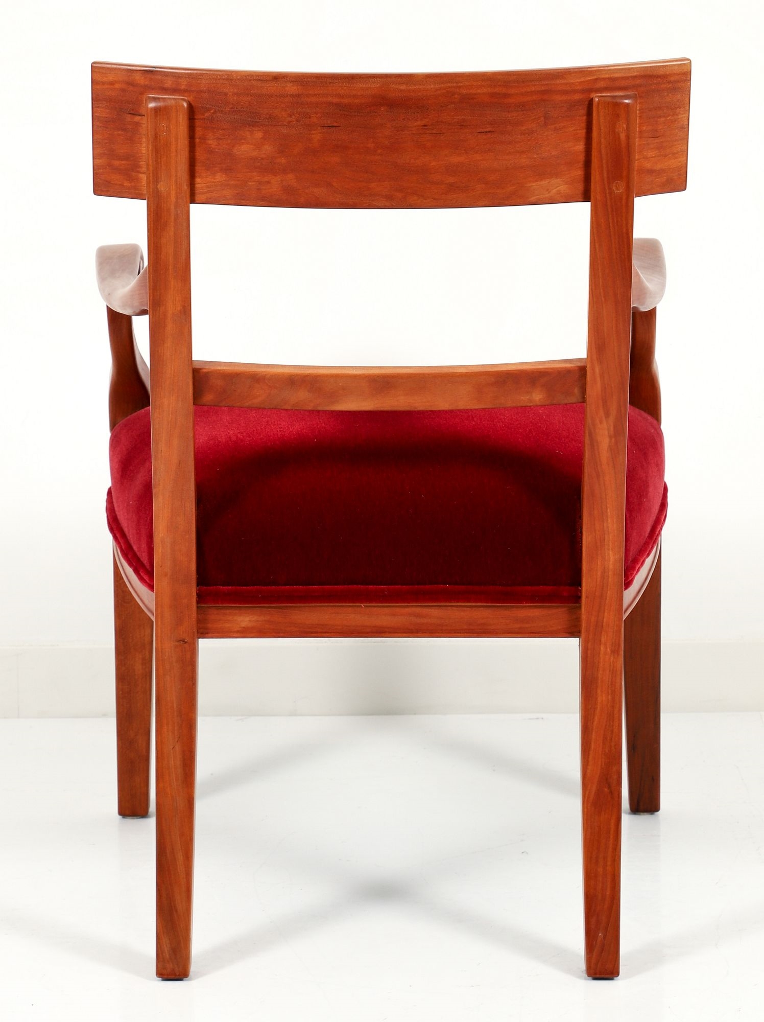 Charles Shackleton | 10 Charles Shackleton Cherry Dining Chairs Red ...