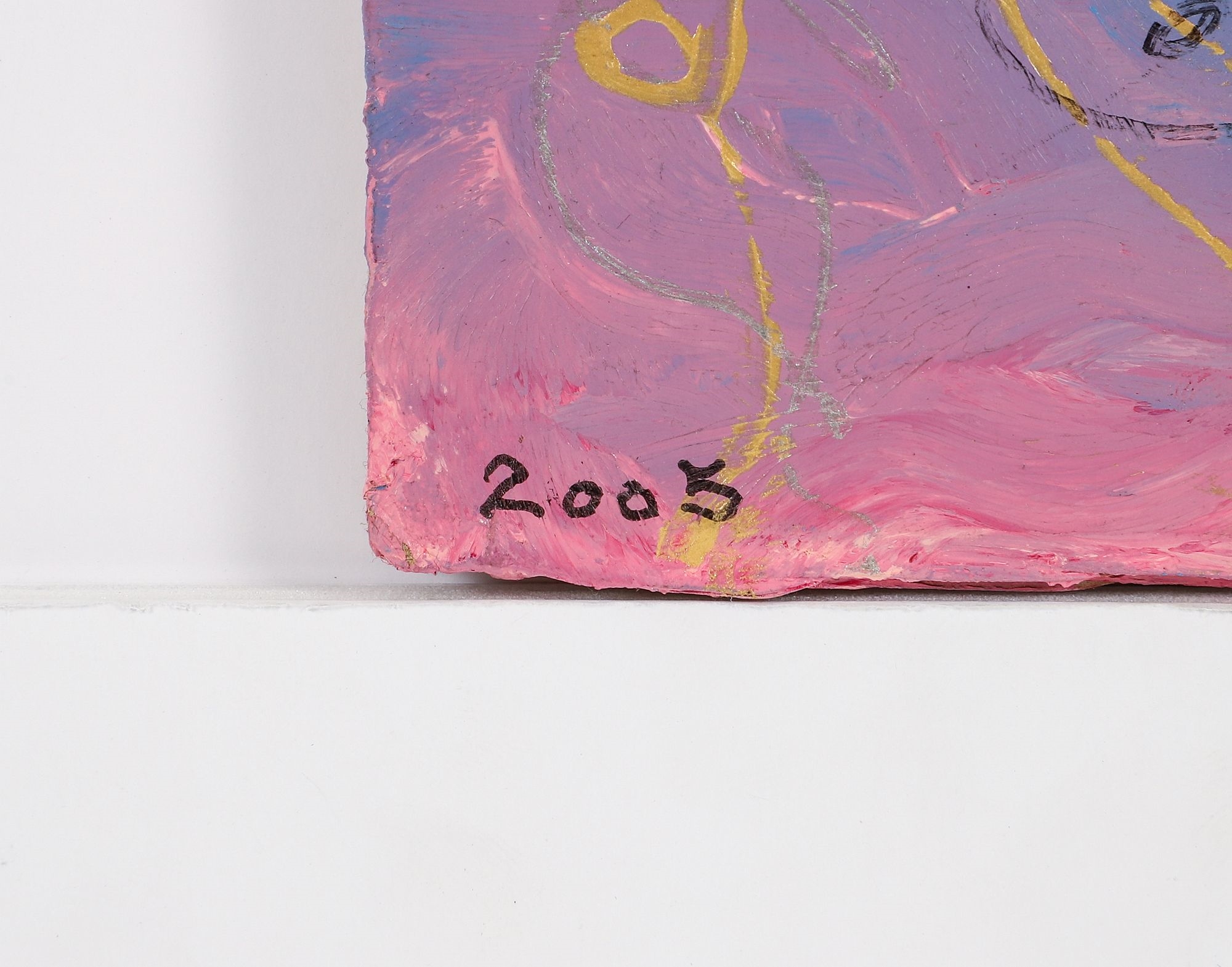 William T. Wiley | Drawing Over Painting With Punch (2005) | MutualArt