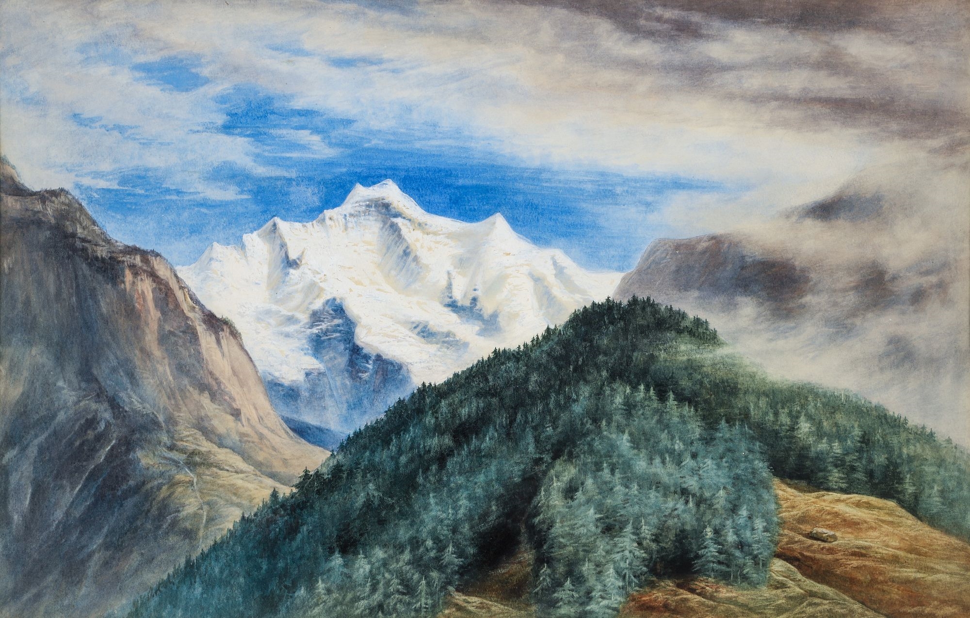 Elijah Walton | Mountain Peaks | MutualArt