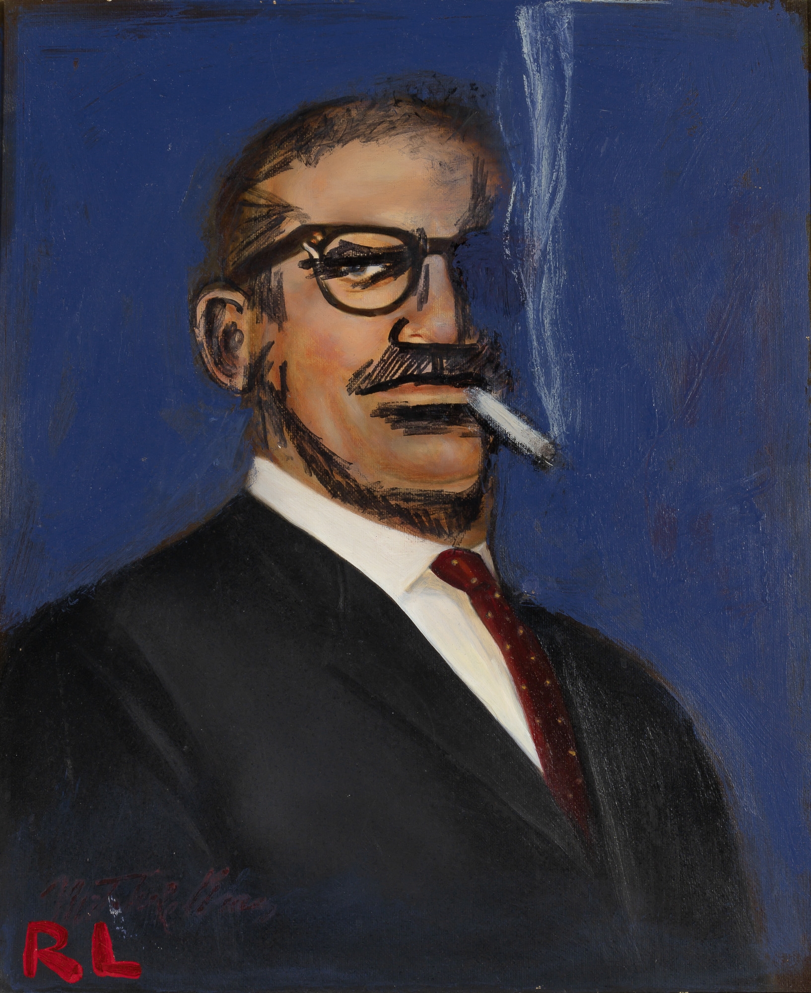 Robert Loughlin | Man at Urinal (2009) | MutualArt