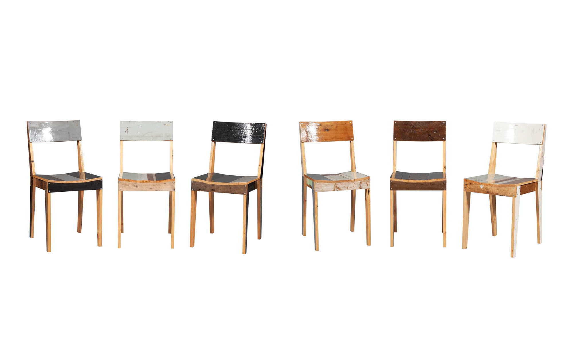 Piet Hein Eek | Set of Six Dining Chairs (2000s) | MutualArt