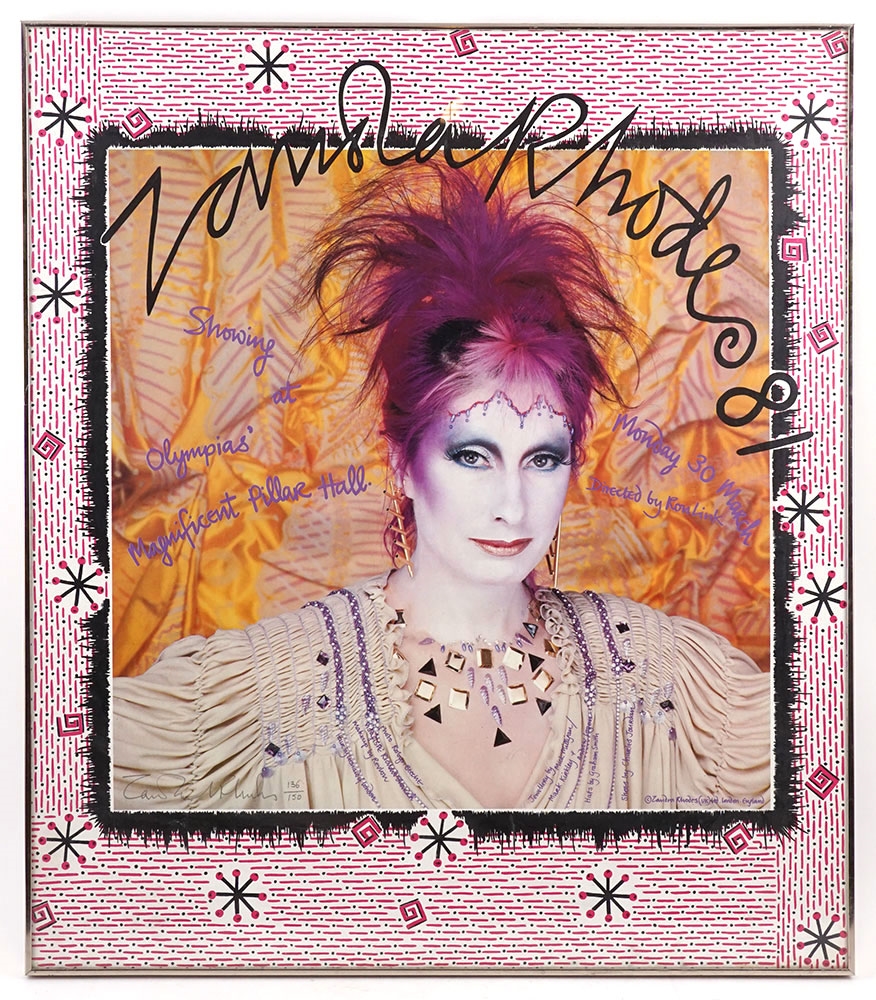 Zandra Rhodes | Showing at Olympia's Magnificent Pillar Hall | MutualArt