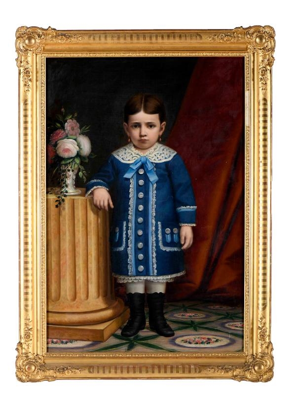 Portuguese School, 19th Century | Retrato de senhora | MutualArt