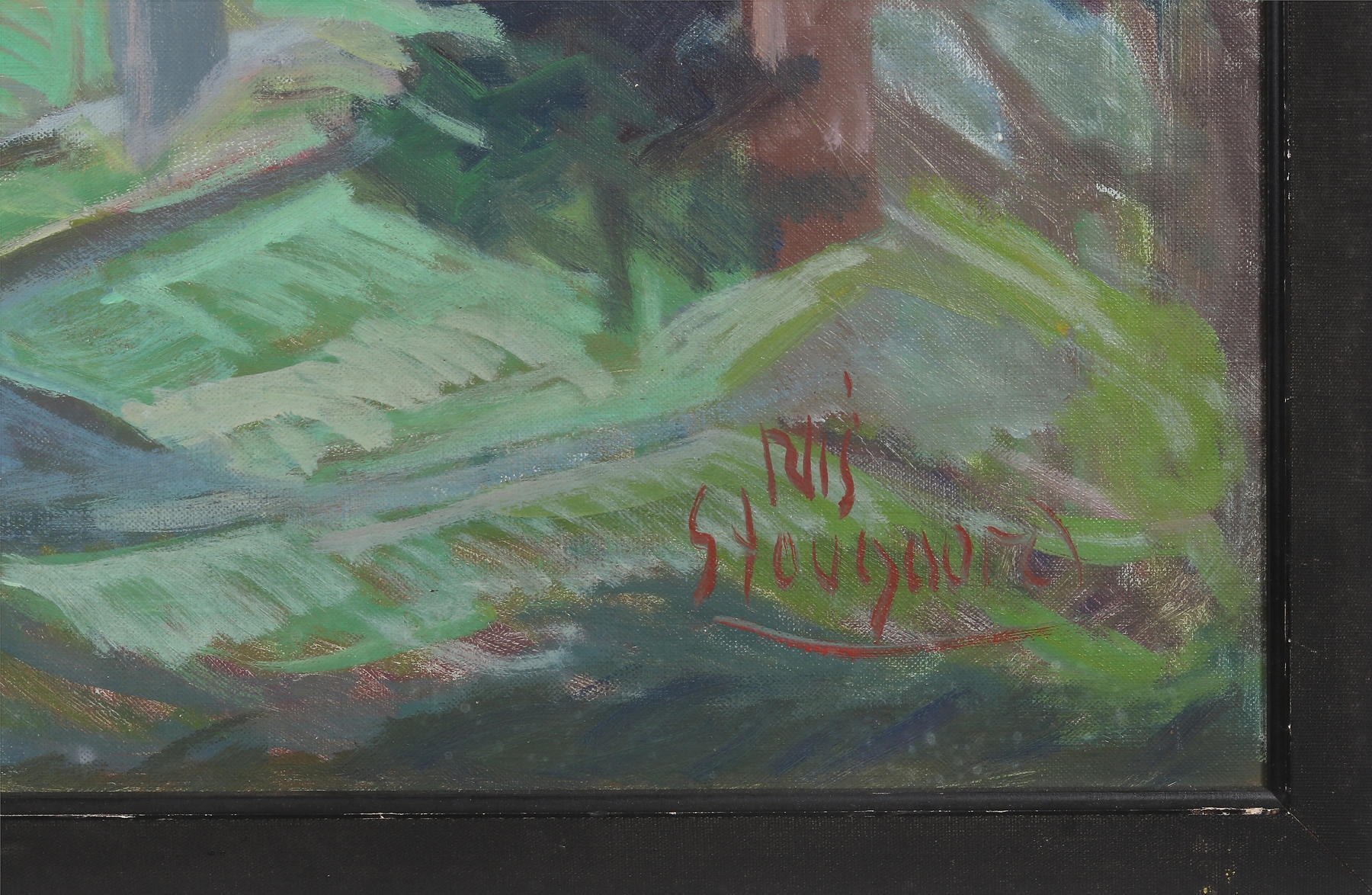 Nis Stougaard | Oljemålning på duk | MutualArt