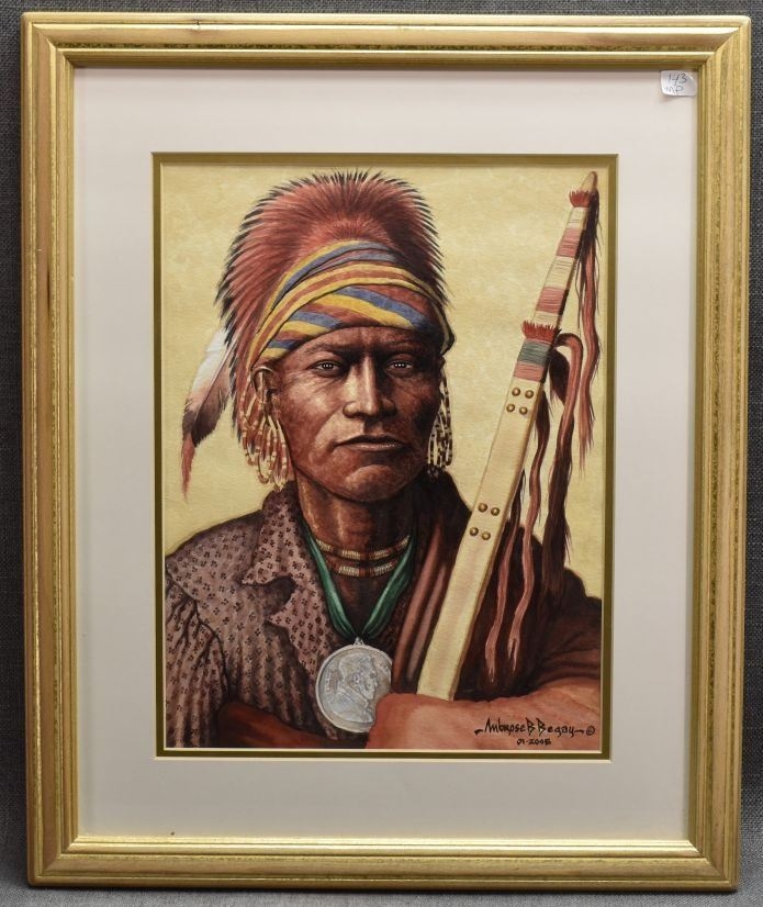 Ambrose Beco Begay | NAVAJO INDIAN PAINTING (2005) | MutualArt