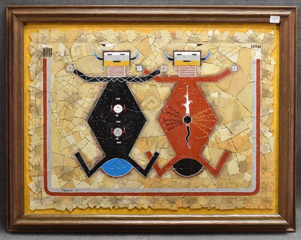 Sherwood Begaye | NAVAJO INDIAN PAINTING (1980) | MutualArt