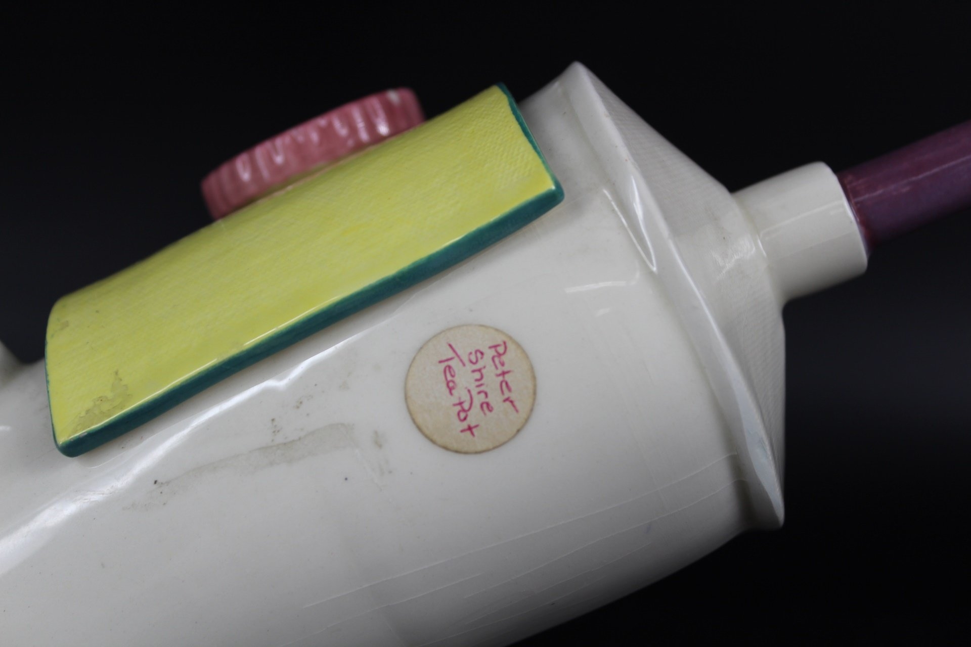 Peter Shire | Paint Tube Teapot (1979) | MutualArt