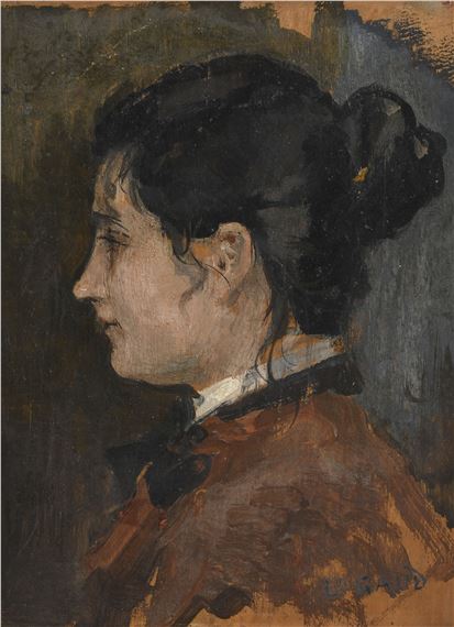 Leon Gaud | Portrait de profil | MutualArt