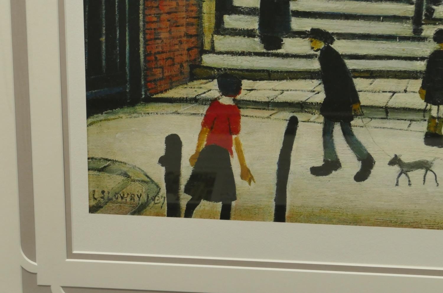 Laurence Stephen Lowry | Steps at Whick | MutualArt