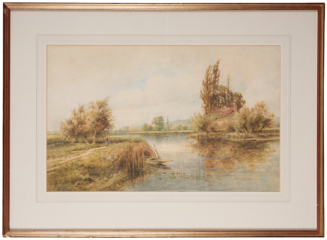 Henry John Kinnaird | The Thames near Hurley | MutualArt