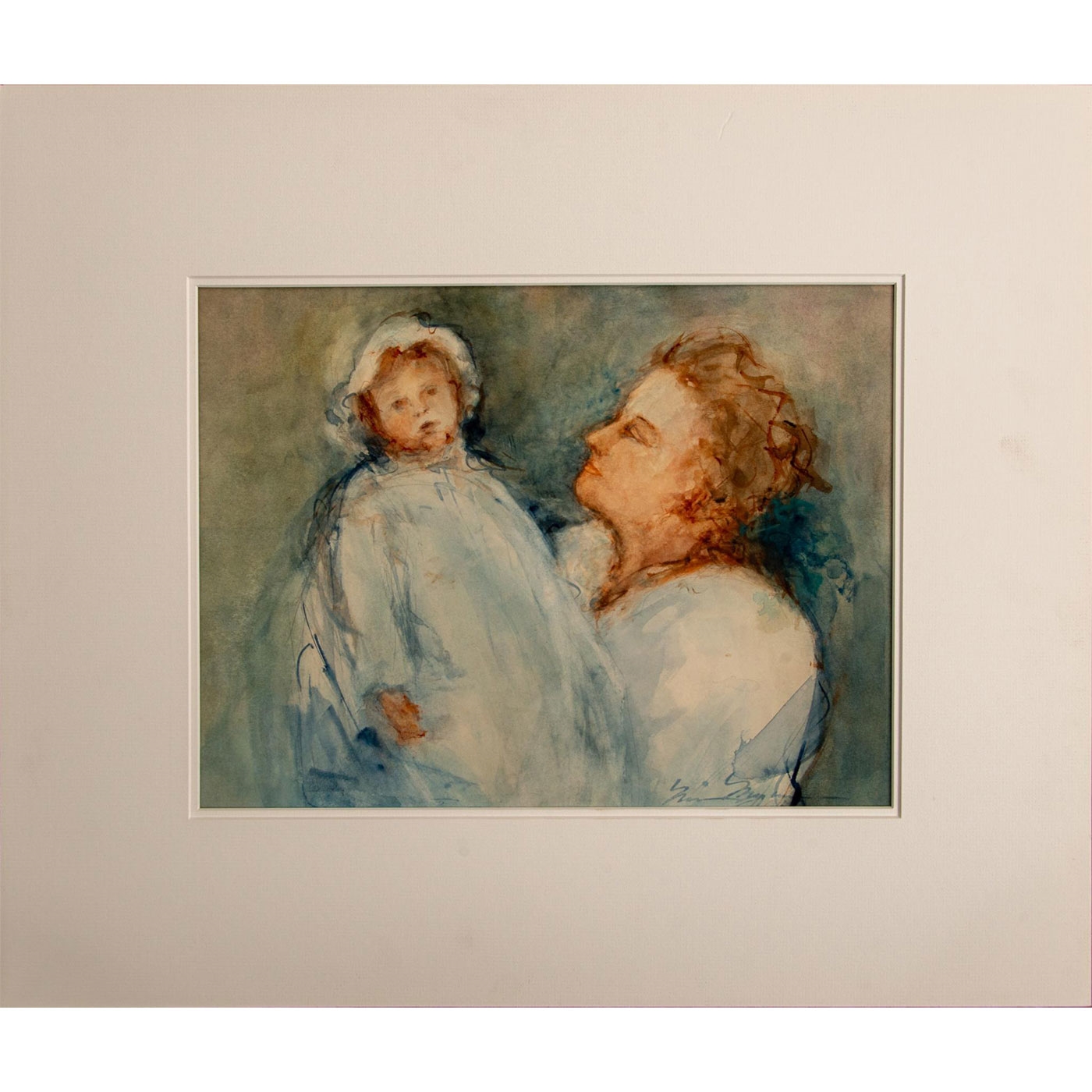 Edna Hibel | Mother And Child Painting | MutualArt