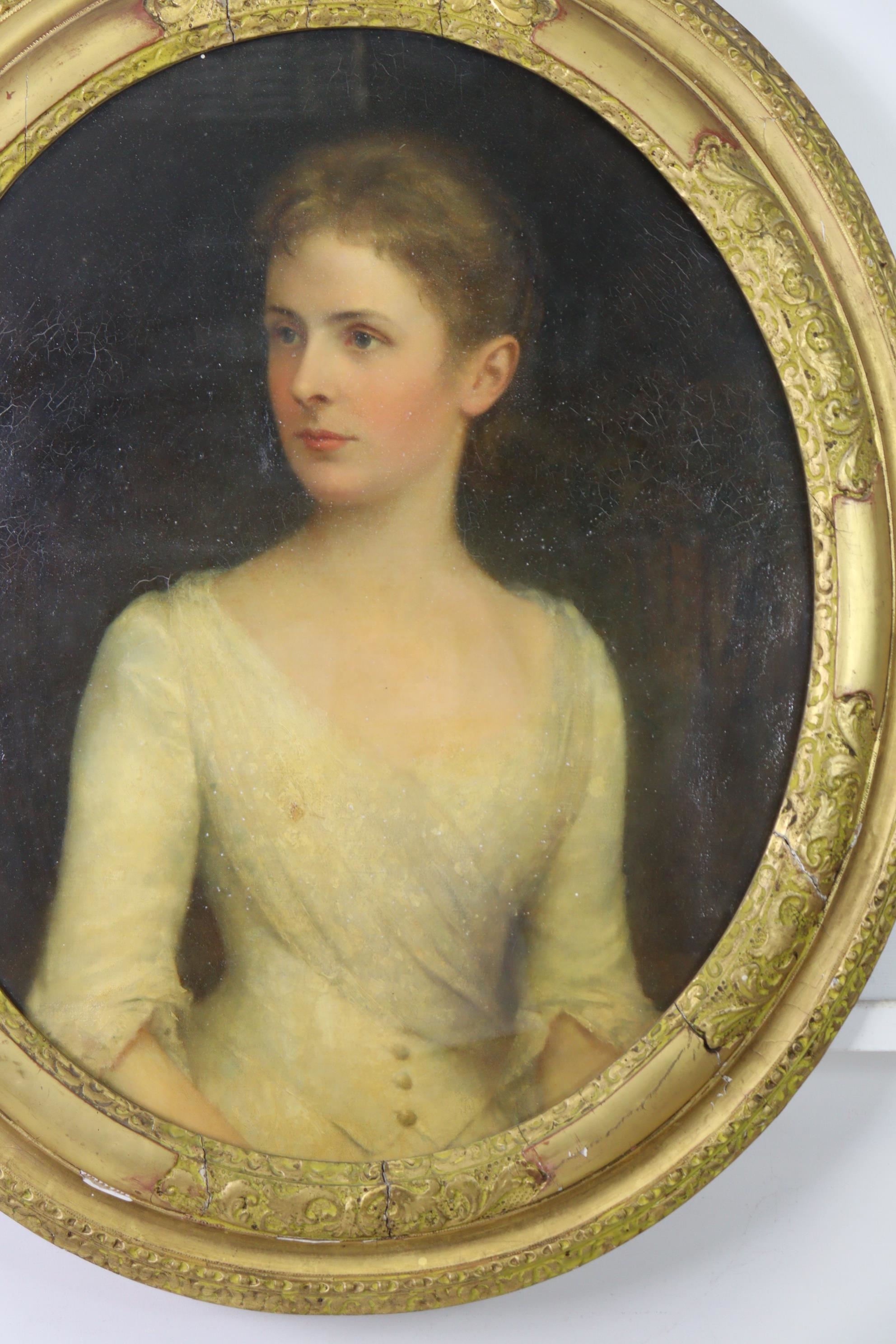 Edward Hughes | A portrait of Mary Caroline Greathed (Lady Darling ...