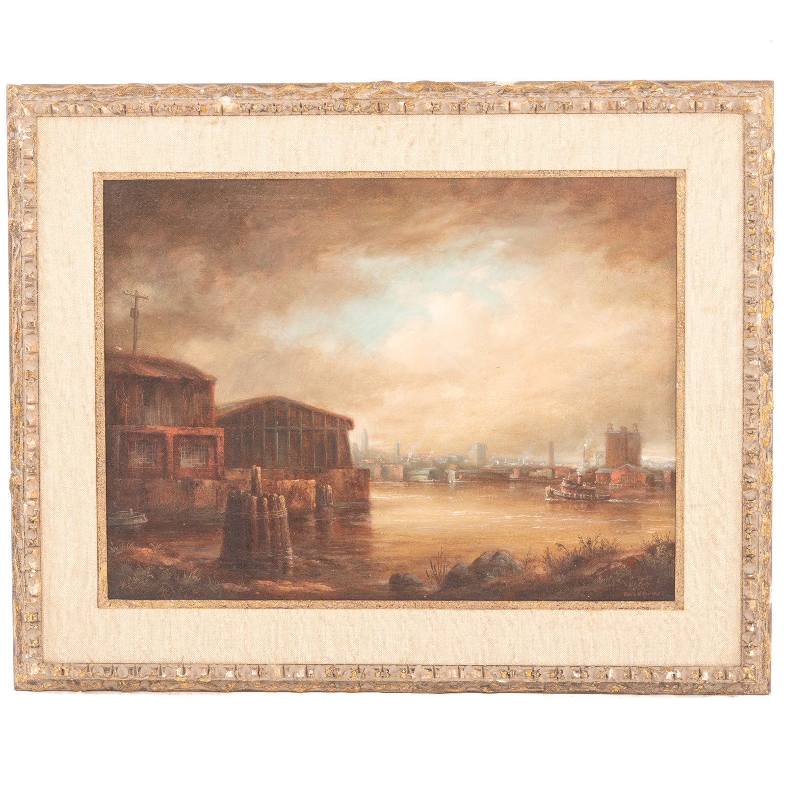 Melvin Orville Miller | View of Baltimore (1969) | MutualArt