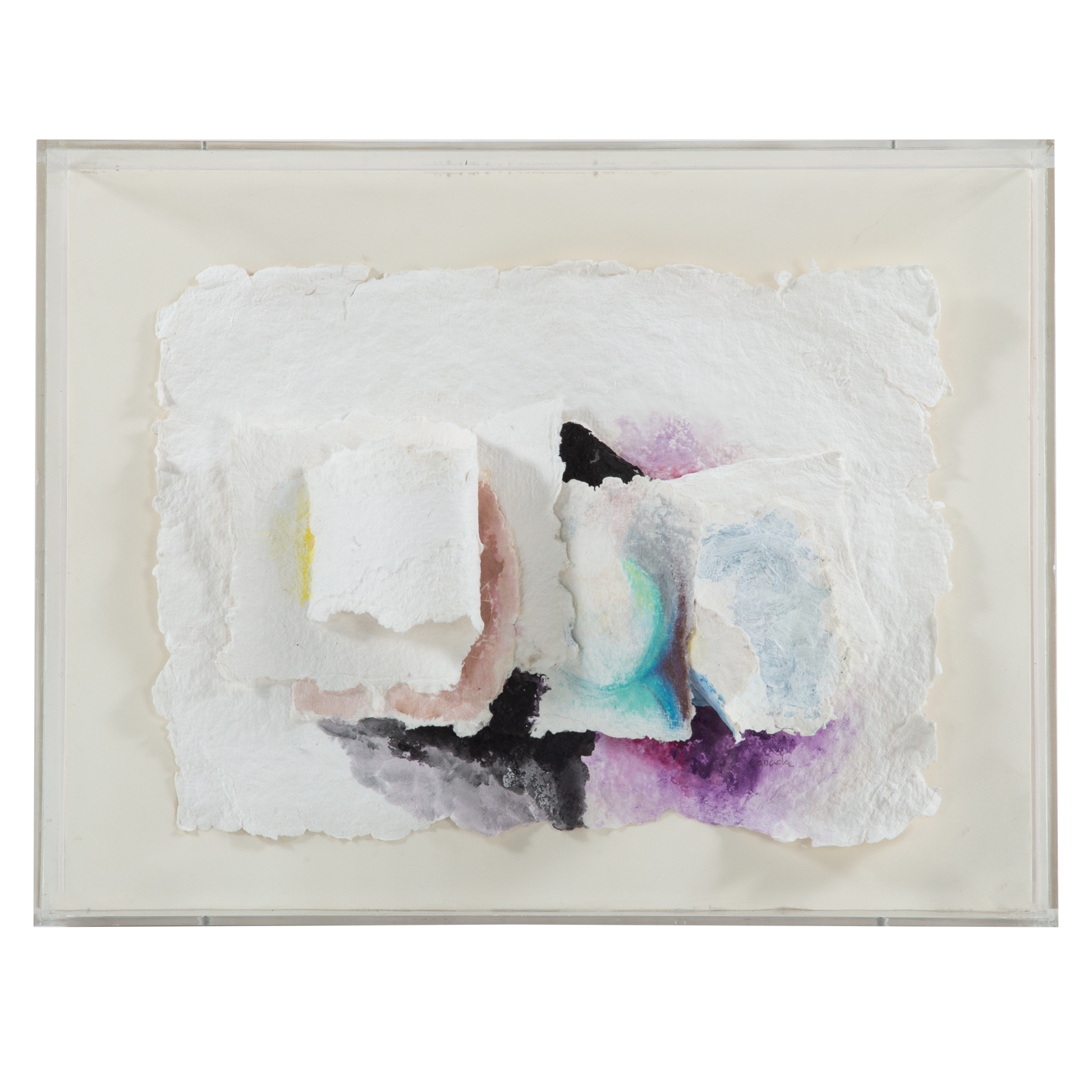 Javier Cabada | Torn Paper Abstract | MutualArt