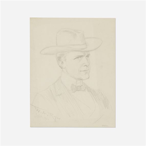 William Allen Rogers | Portrait of Edward Penfield (1900) | MutualArt