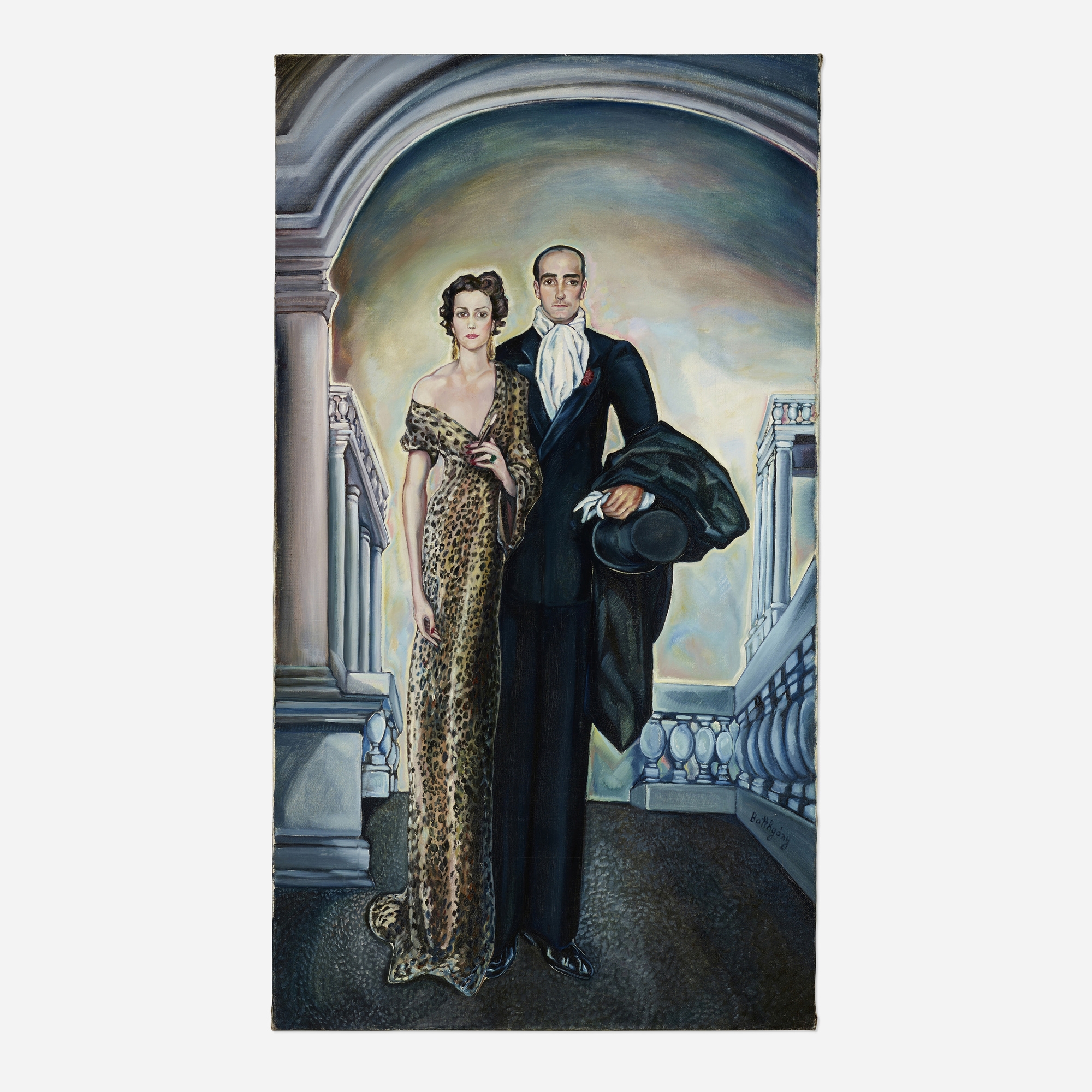 Gyula Batthyányi | Portrait of Victor and Stephanie Barry | MutualArt