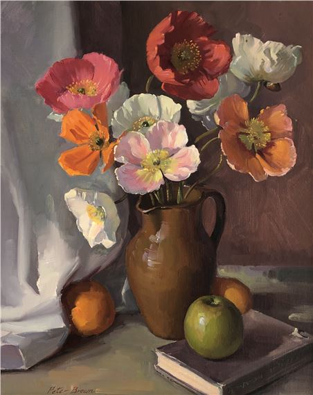 Peter Edward Mackenzie Brown | Iceland Poppies | MutualArt