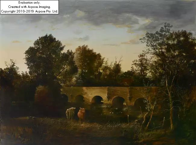 Peter Newcombe | Bromham Bridge (1971) | MutualArt