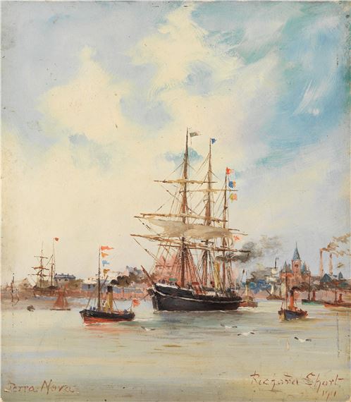 Richard Short | Terra Nova leaving Cardiff, 15 June 1910 unframed (1911 ...